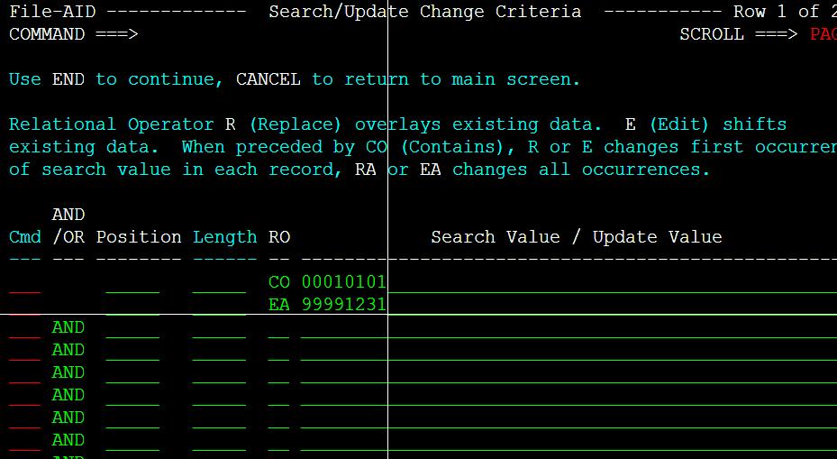 EDIT PDS USING FILE-AID – FAST MODE | F1 for Mainframe