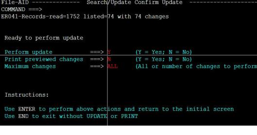EDIT PDS USING FILE-AID – FAST MODE | F1 for Mainframe